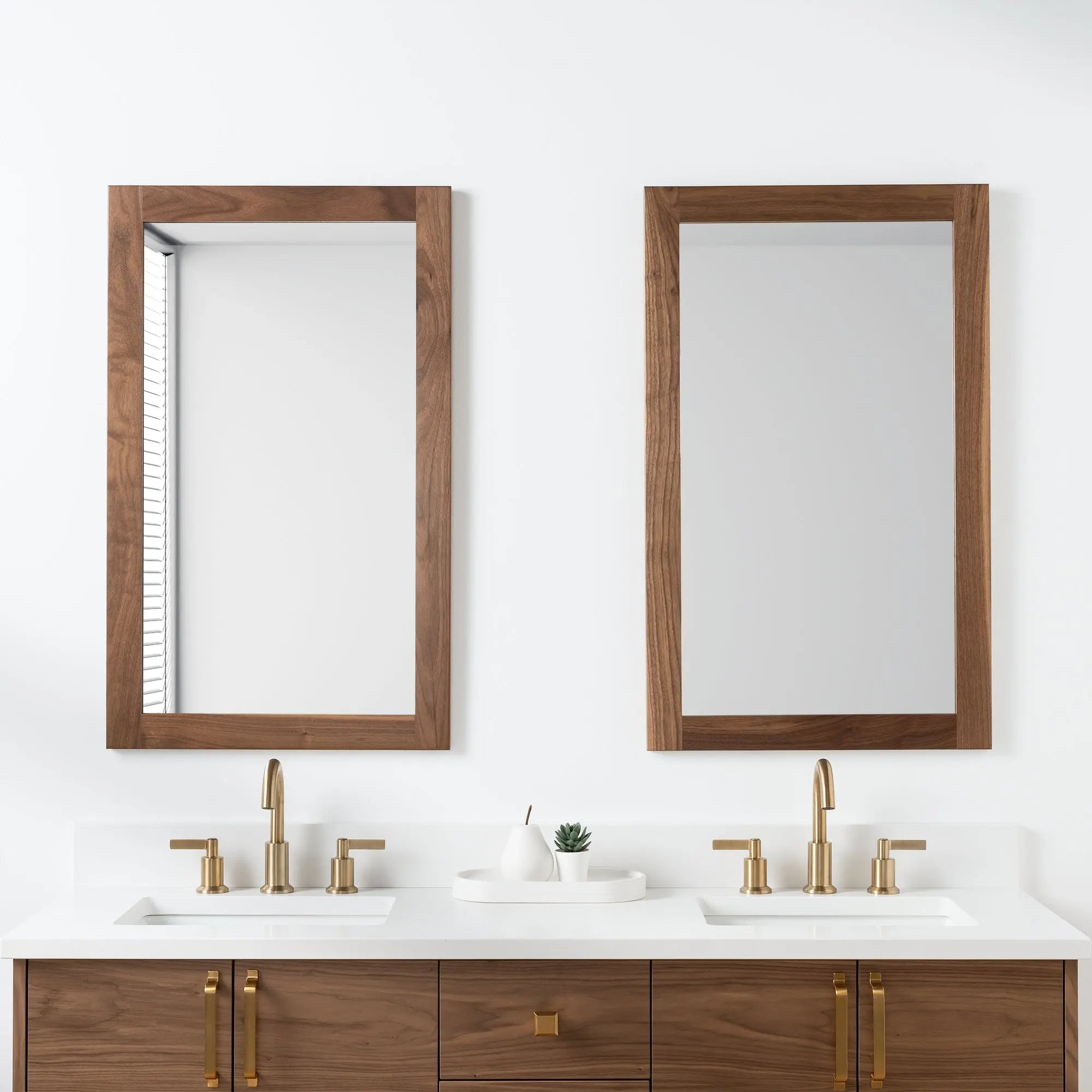 Bathroom Mirrors - American Black Walnut - Teodor Vanities – Teodor ...