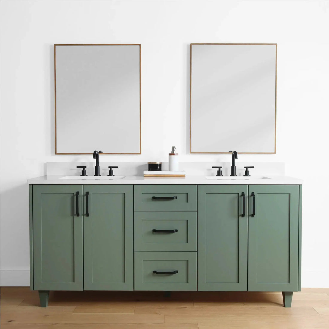 Double Sink Bathroom Vanities | Shop Sizes Up to 72" – Teodor Vanities ...