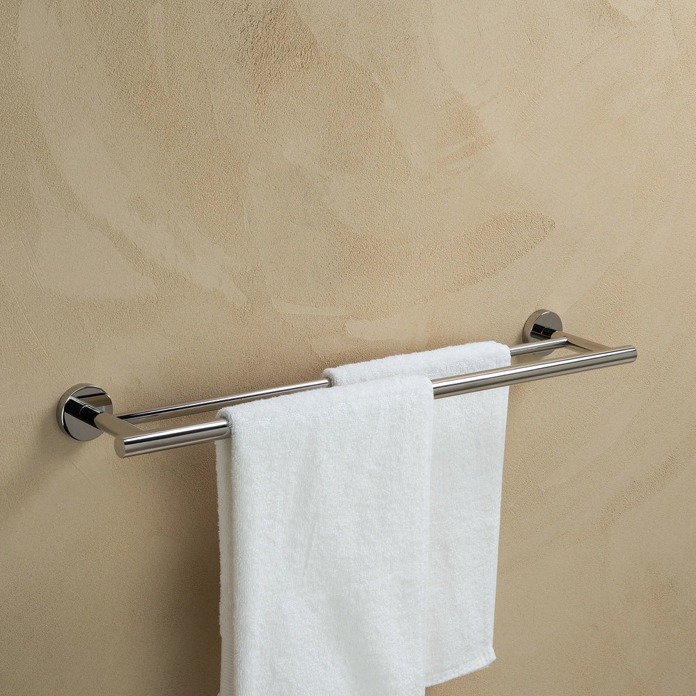 Capri Double Towel Bar (B) - Teodor Vanities Canada